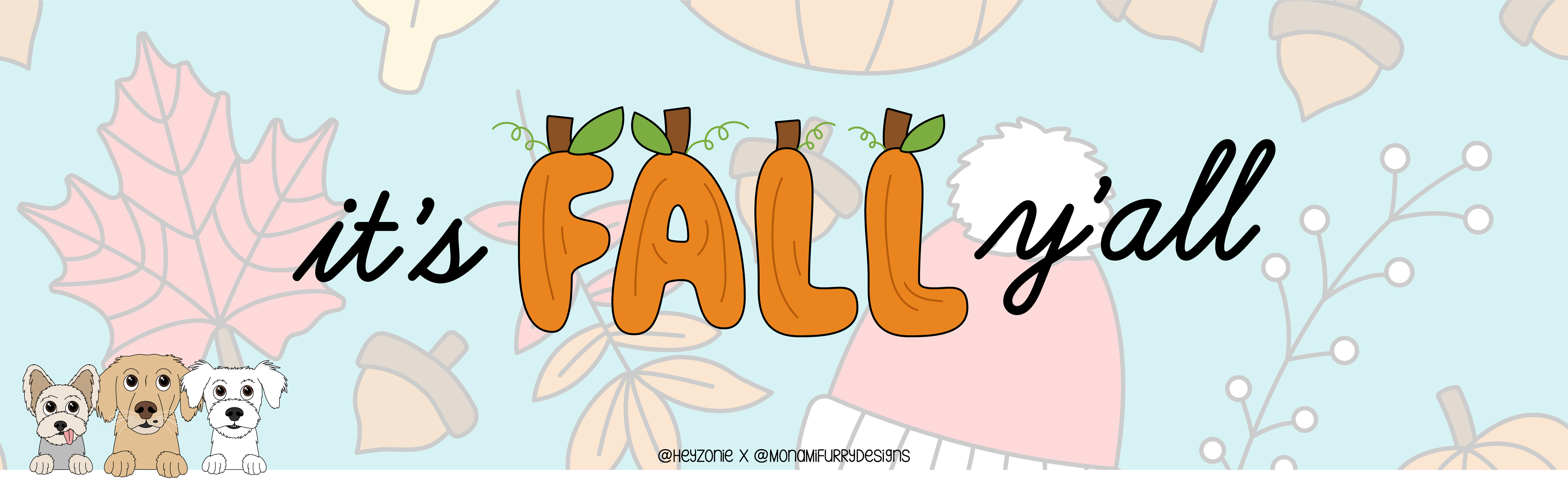 It's Fall Y'all – Mon Ami Furry Designs